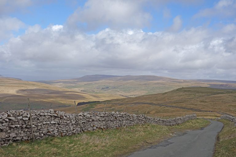 Garsdale Head - Cycling uphill