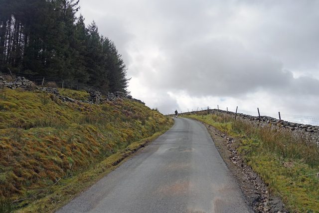 Garsdale Head - Cycling uphill